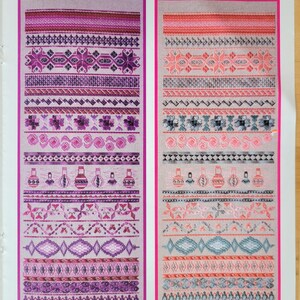 Band Sampler Needlepoint Pattern - Includes All 16 Band Patterns From ...