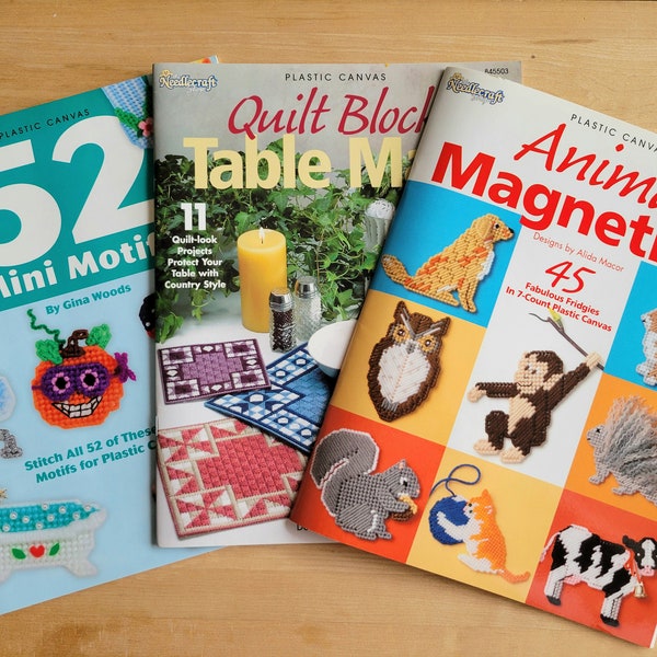 Plastic Canvas Pattern Book - Etsy