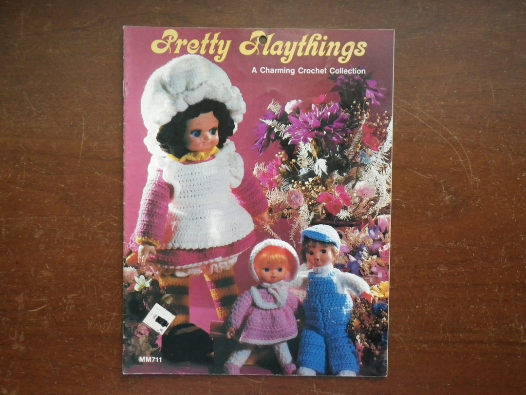 PRETTY PLAYTHINGS Crochet Doll Pattern Leaflet A Charming - Etsy