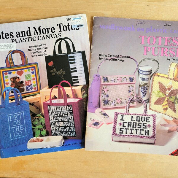 Plastic Canvas Purse Pattern - Etsy
