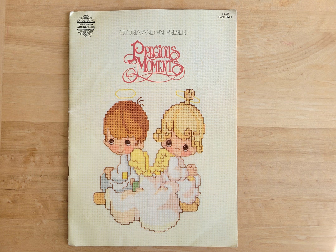 Precious Moments Cross Stitch Pattern Booklet Vintage Includes 18 ...