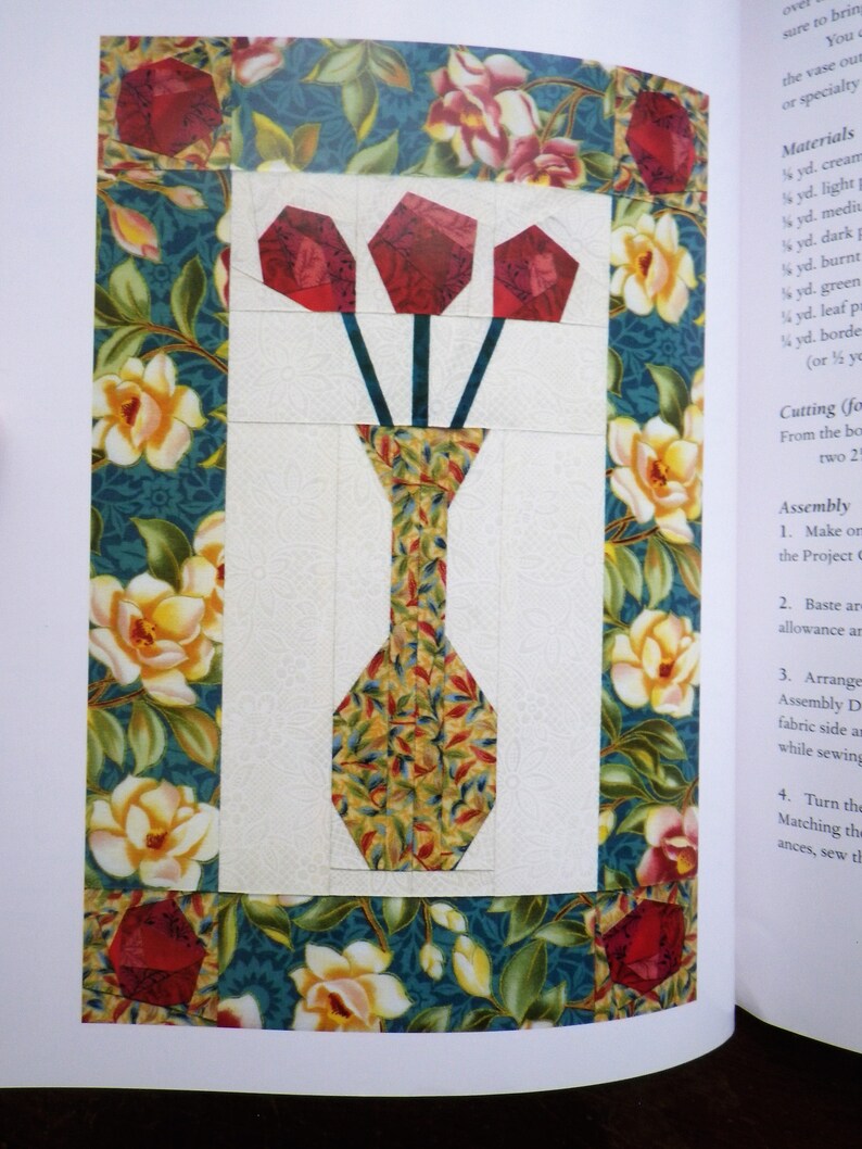 Paper Piecing the Seasons Quilt Pattern Book From Easy to - Etsy