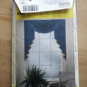 Window Treatments Simplicity Pattern 9566 One Size Home | Etsy