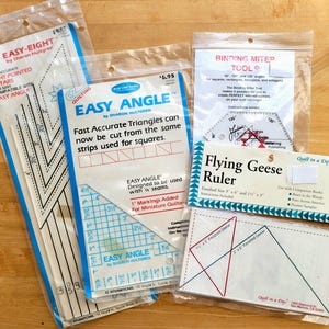 Quilt Templates - CHOOSE YOUR Acrylic Template - Easy Eight - Easy ...