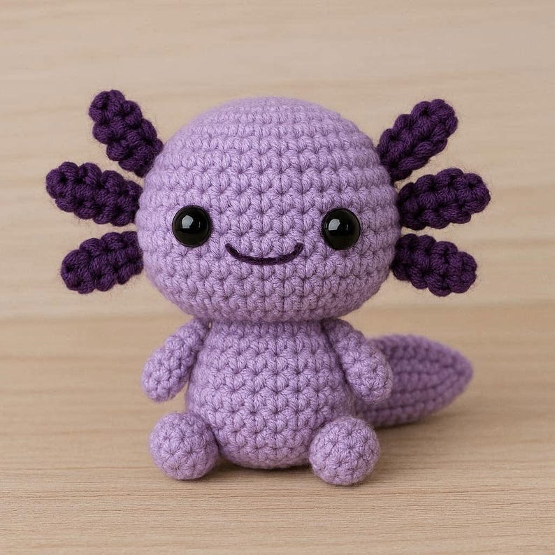 Crochet Axolotl Bundle Pack | 10 Amigurumi Color Combinations (PDF ...