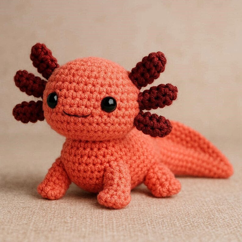 Crochet Axolotl Bundle Pack | 10 Amigurumi Color Combinations (PDF ...