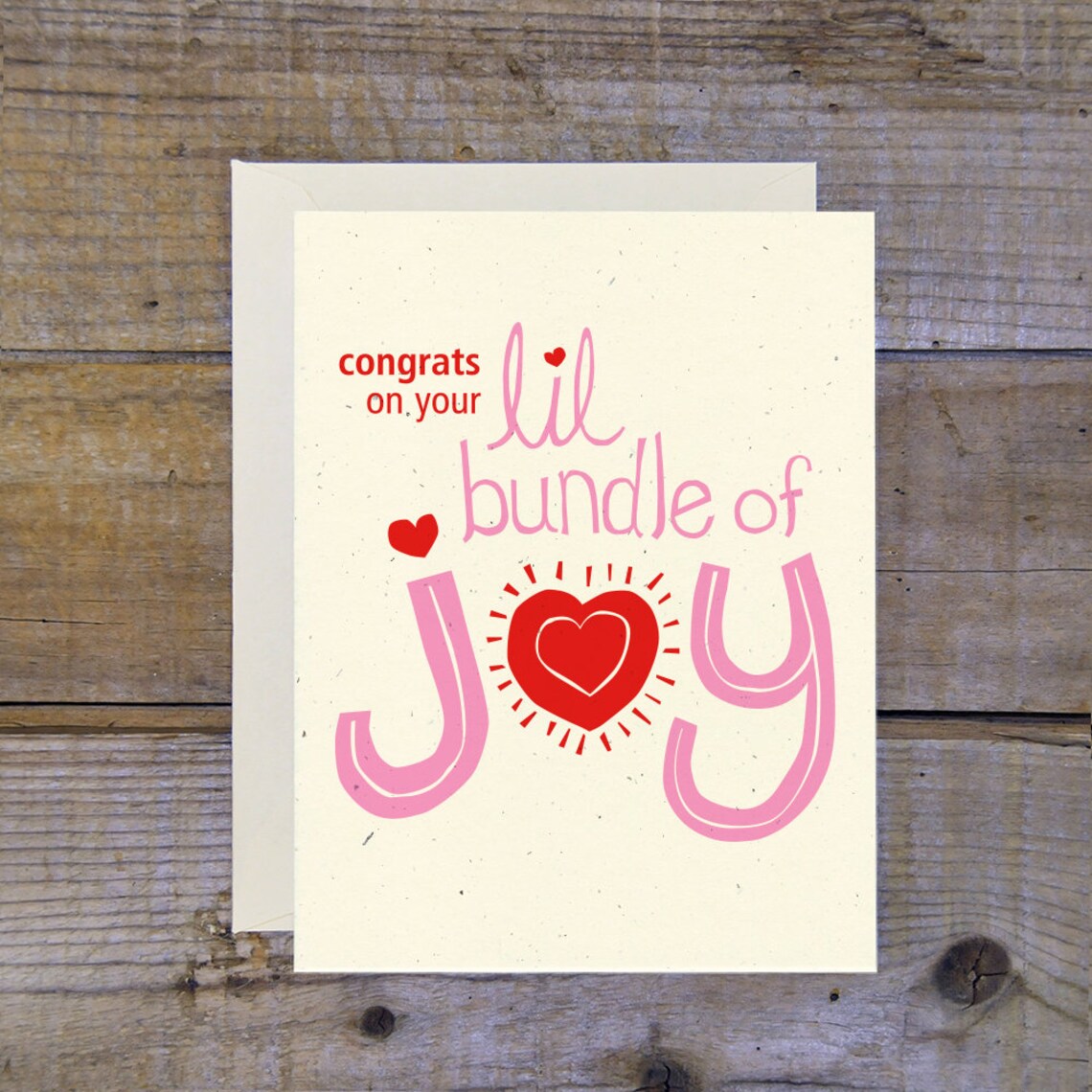 C-0510 Bundle of Joy Card (pink) - Etsy