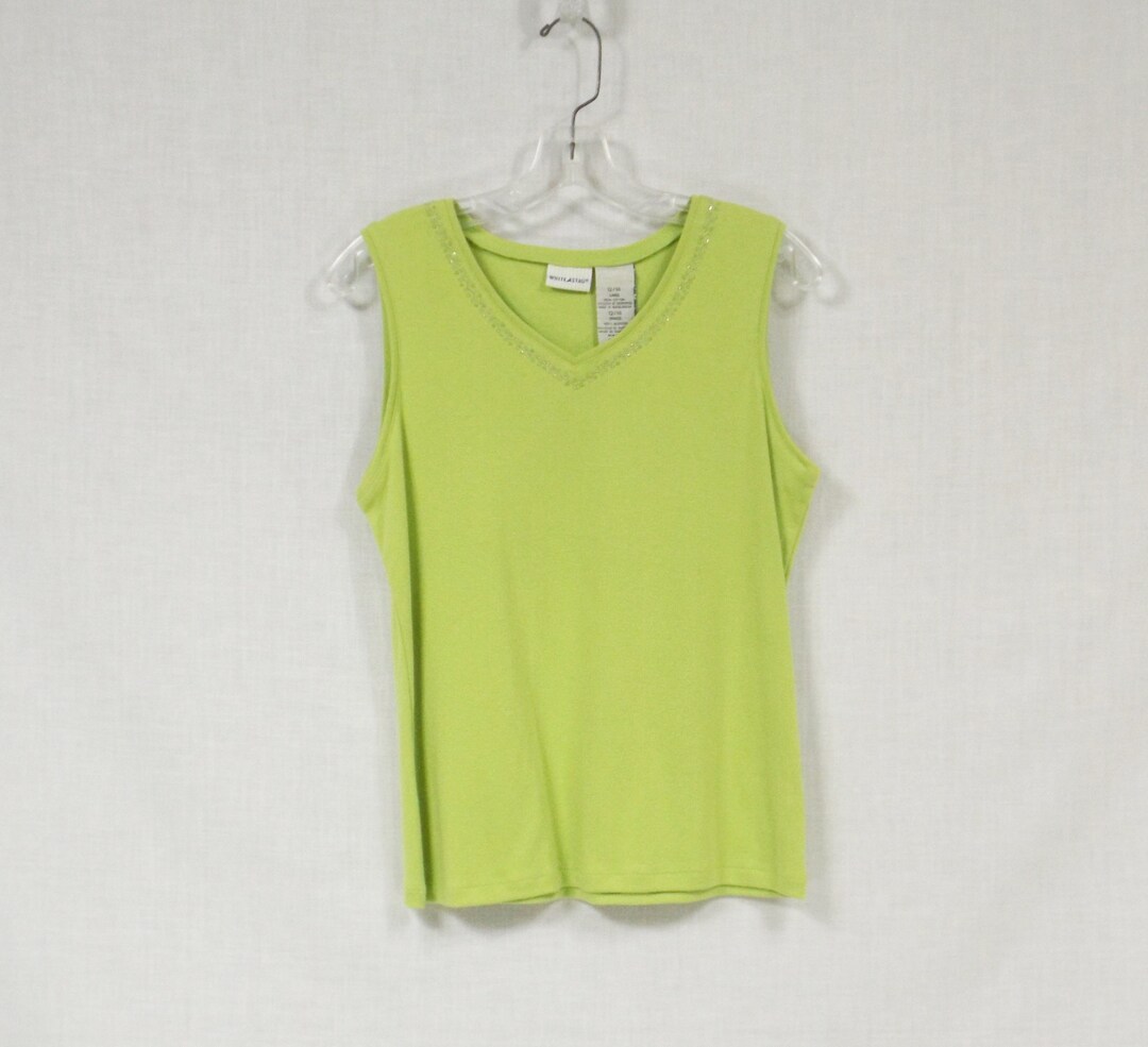 WHITE STAG 100% Cotton Knit Top US Size 12/14 Large L - Etsy