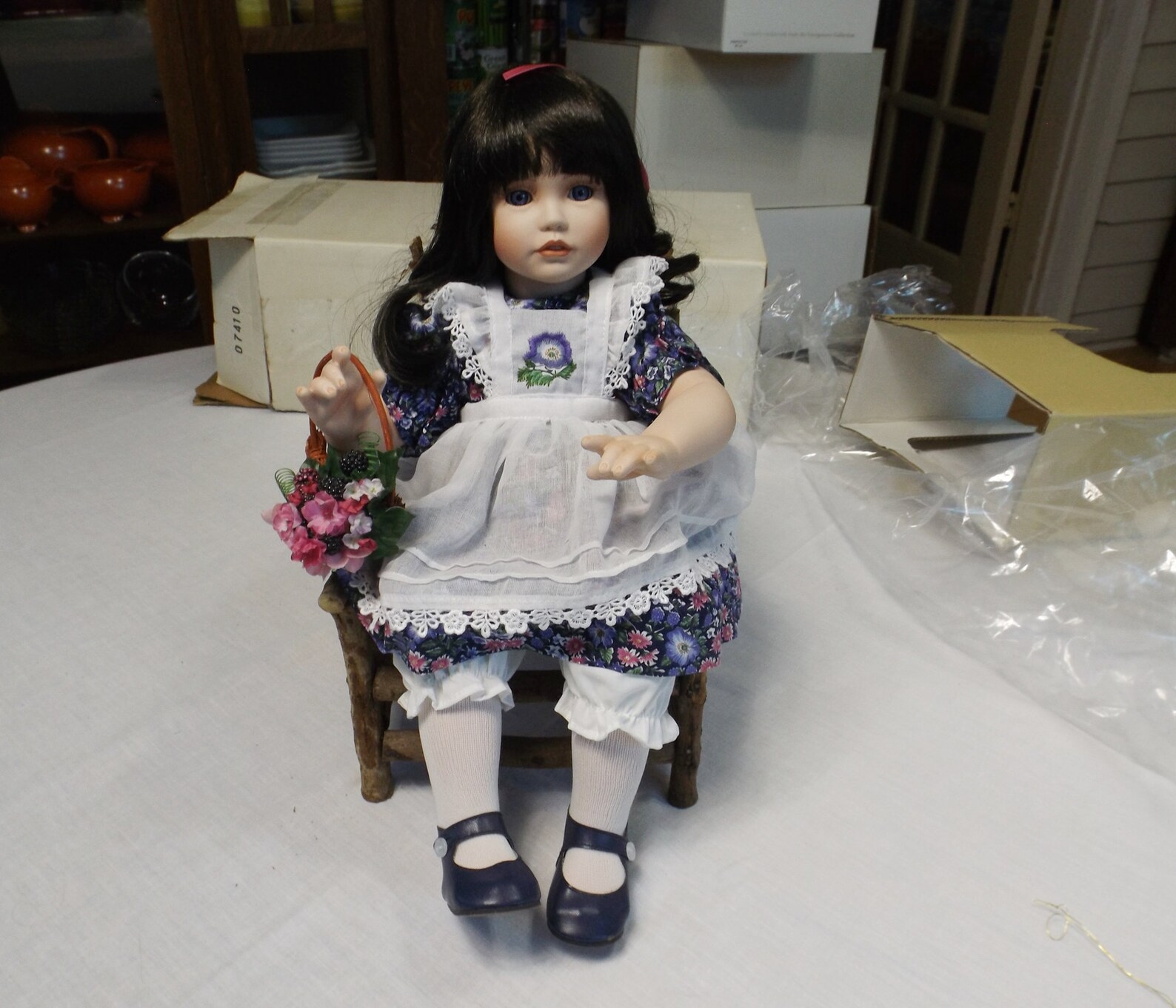 NIB 1995 Georgetown Collection Doll Blackberry Blossom - Etsy