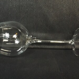 Hand Blown Glass Wine Balloons Set of Two 2 - Etsy