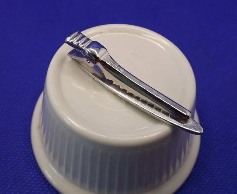 ANSON Silver Tone Tie Clip - Etsy