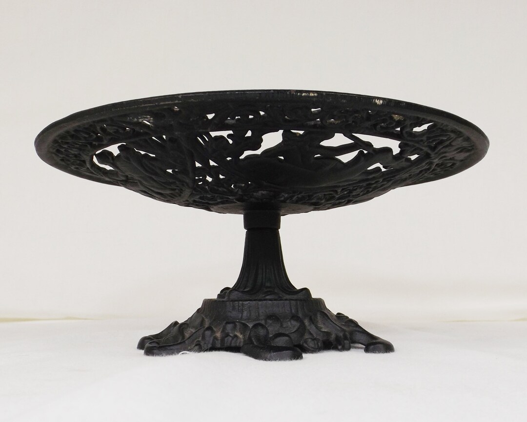 Cast Iron Tazza Renaissance Revival Neptune Dolphins - Etsy