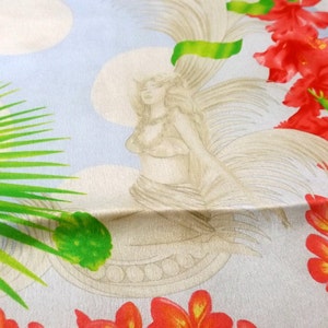 VERSACE Tropical Print Silk Scarf - Etsy