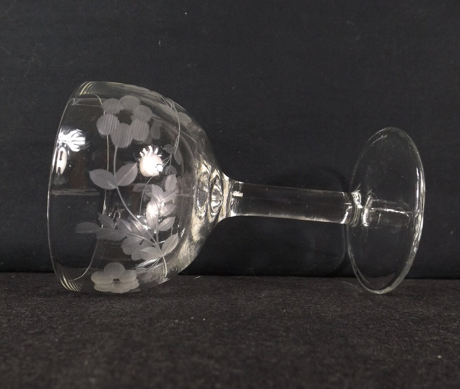 Victorian Era Ca. 1850 EAPG Liquor Cocktail Goblets Wheel Cut - Etsy