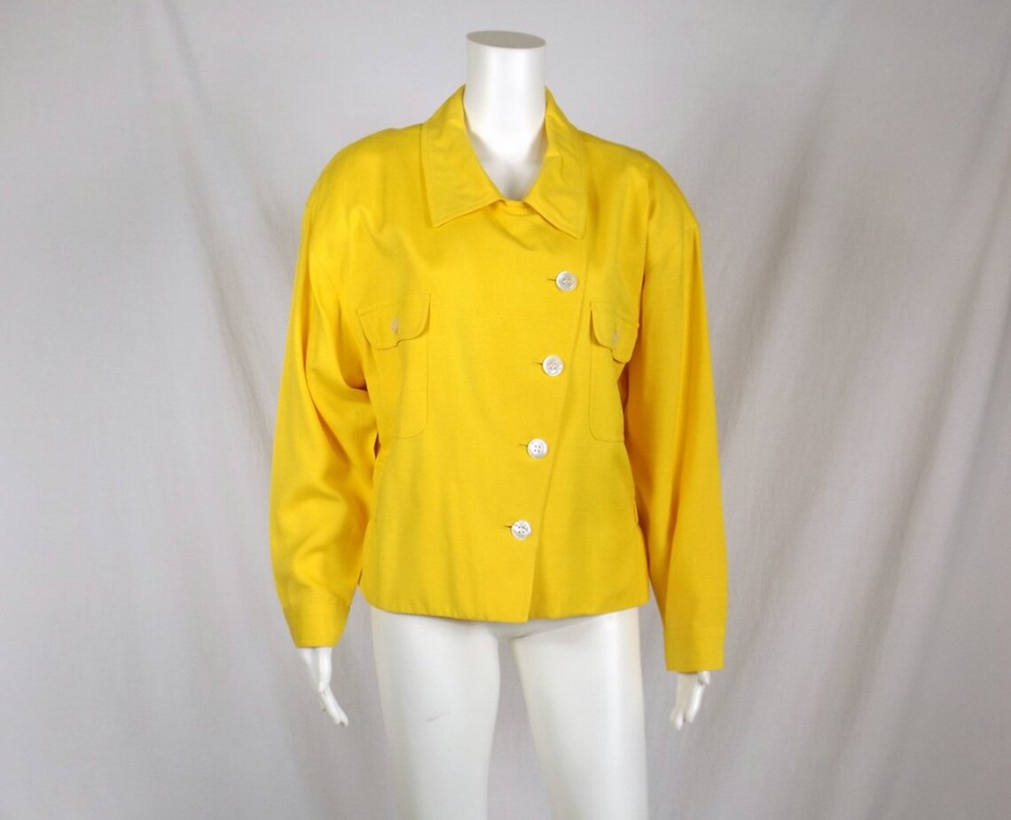 JH COLLECTIBLES Lemon Yellow Jacket US Size 10 | Etsy