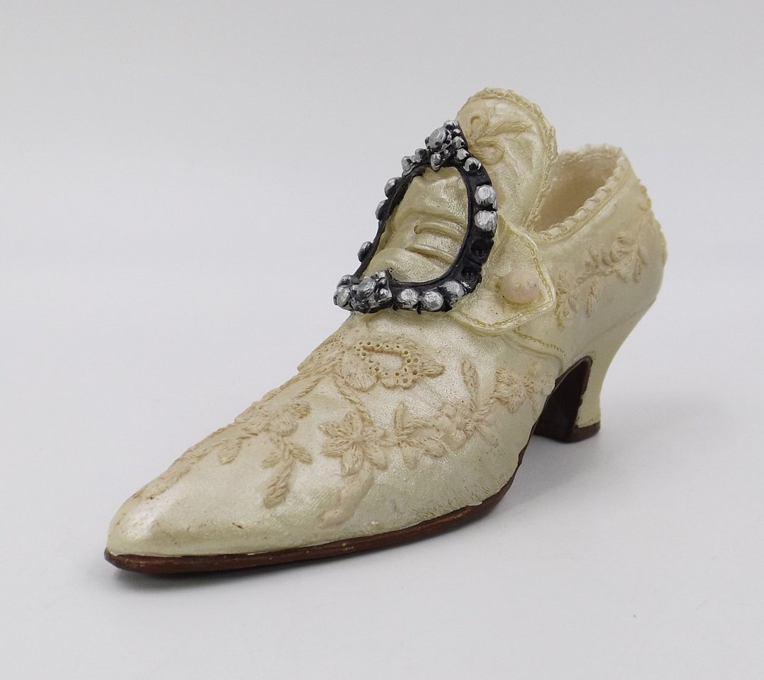 Miniature Vintage Shoe Figurine - Etsy
