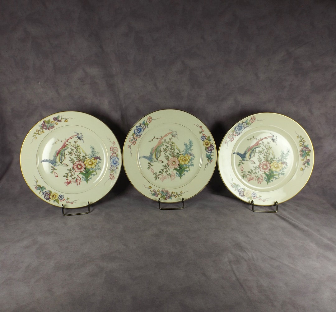 Ca. 1955 ROSENTHAL Phoenix Dinner Plates - Set of 3 - Etsy