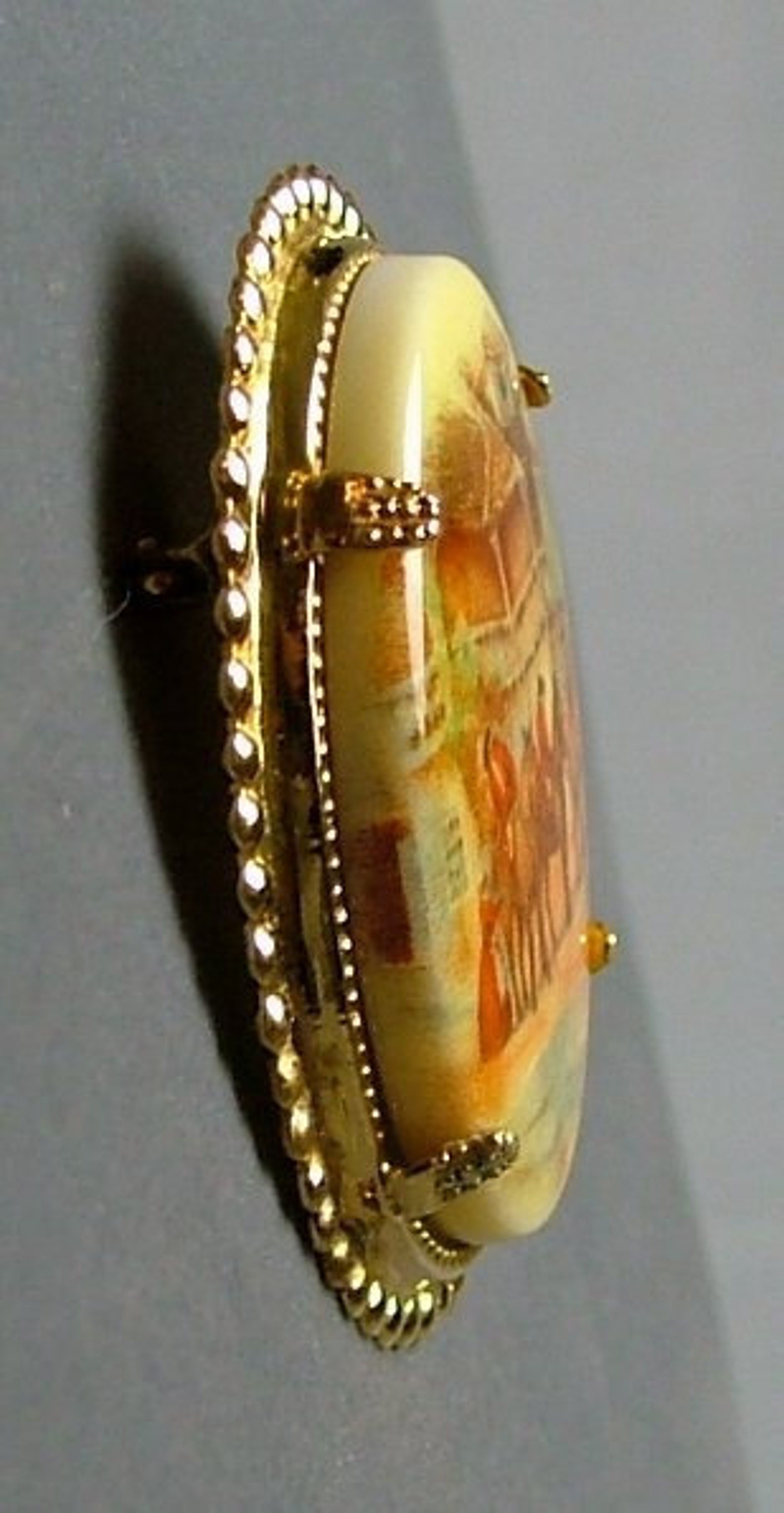 Colonial Scene Brooch - Etsy