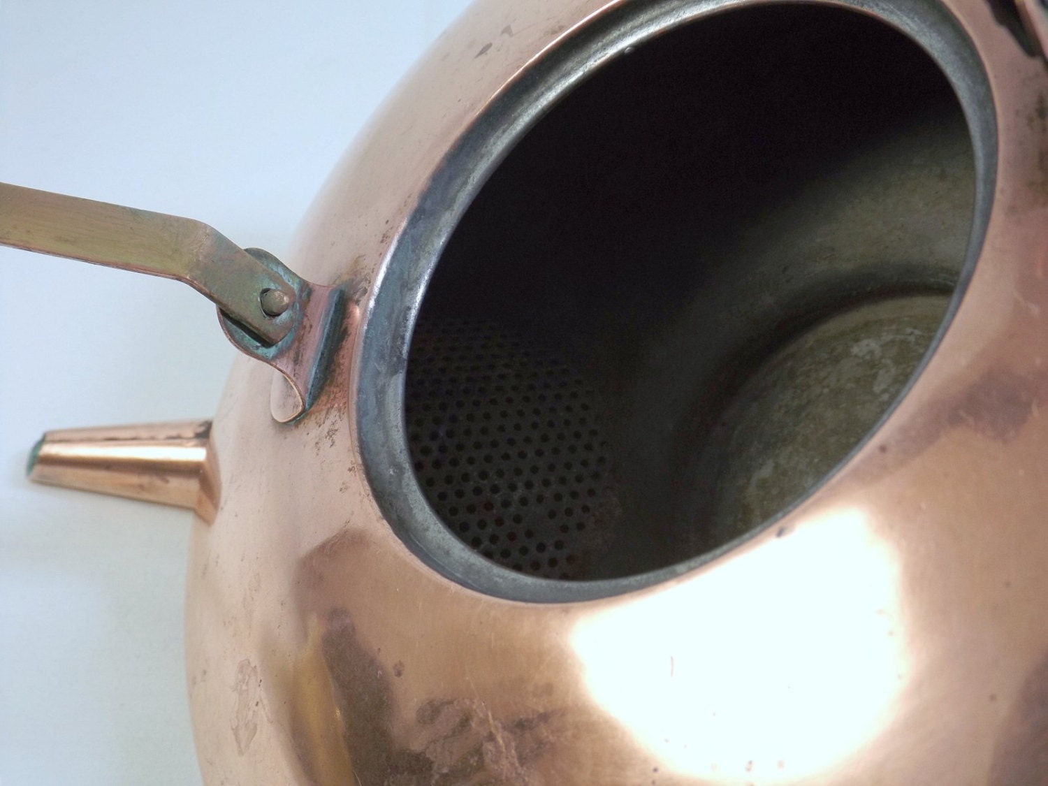 Victorian Copper Tea Kettle - Etsy