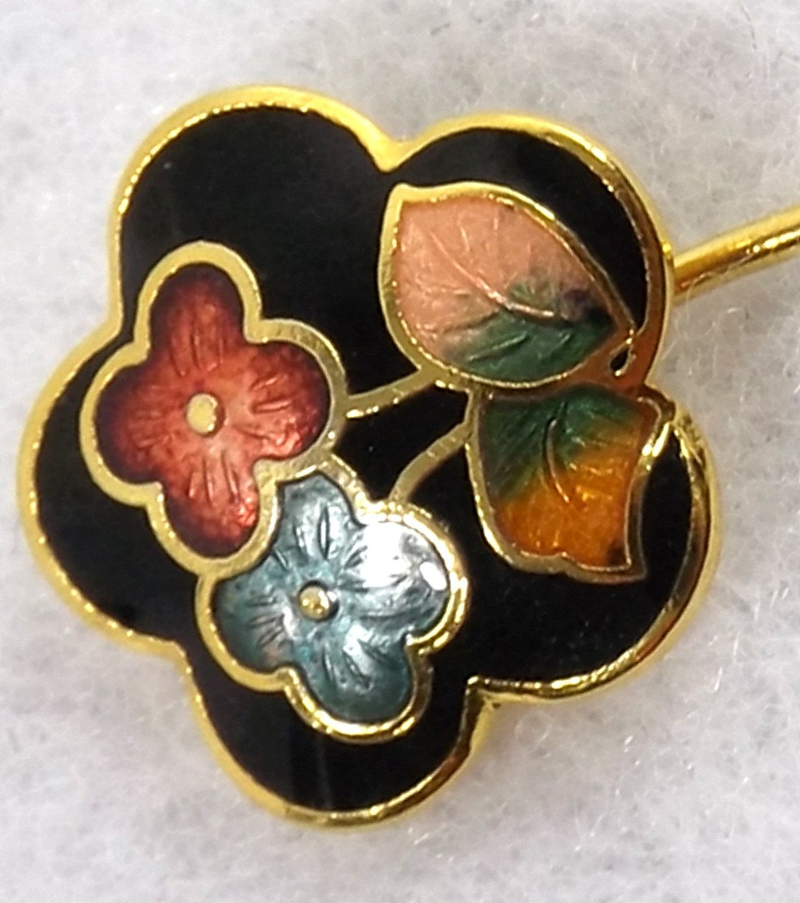 Cloisonne Stick Pin | Etsy