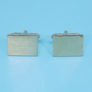 SWANK Gold Tone Rectangular Cuff Links - Etsy