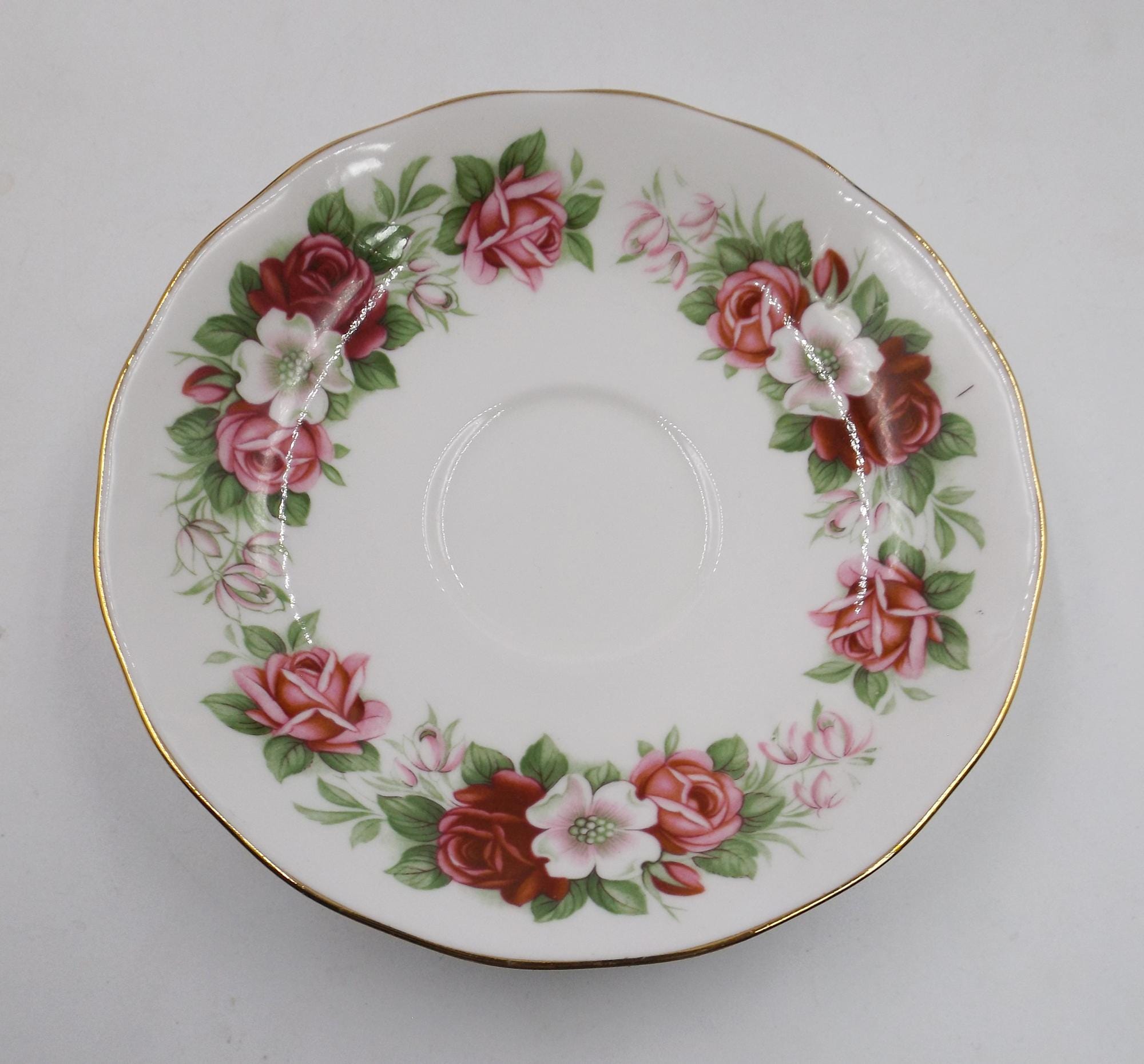 QUEEN ANNE Cup and Saucer Set Pattern 8499 - Etsy