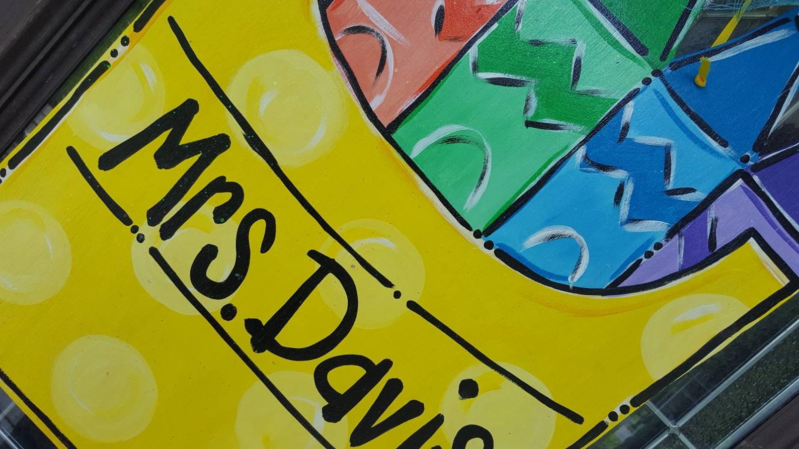 Back to School Teacher Gift Door Hanger Kindergarten - Etsy