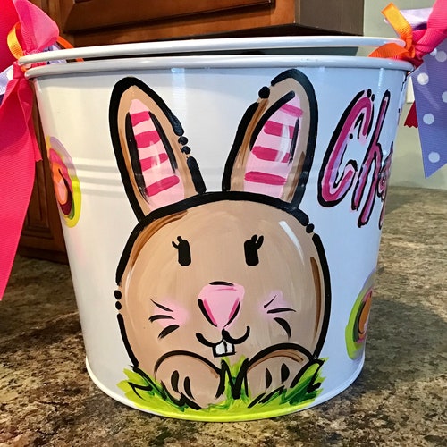 Personalized EASTER Pails Buckets - Etsy