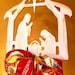 Manger Tree Topper, Jesus is the Reason, Christmas Tree Topper ...