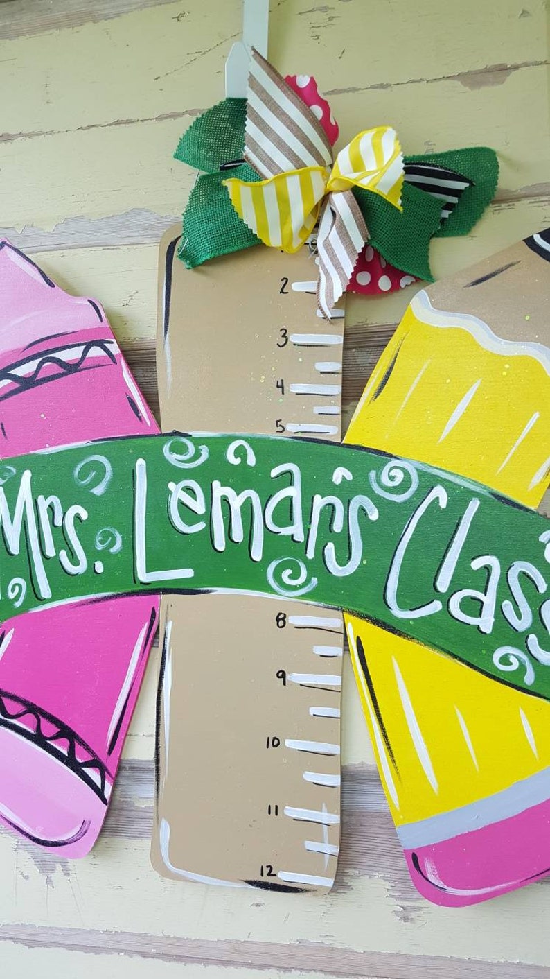 First Day of School Classroom Sign classroom Decor teacher - Etsy