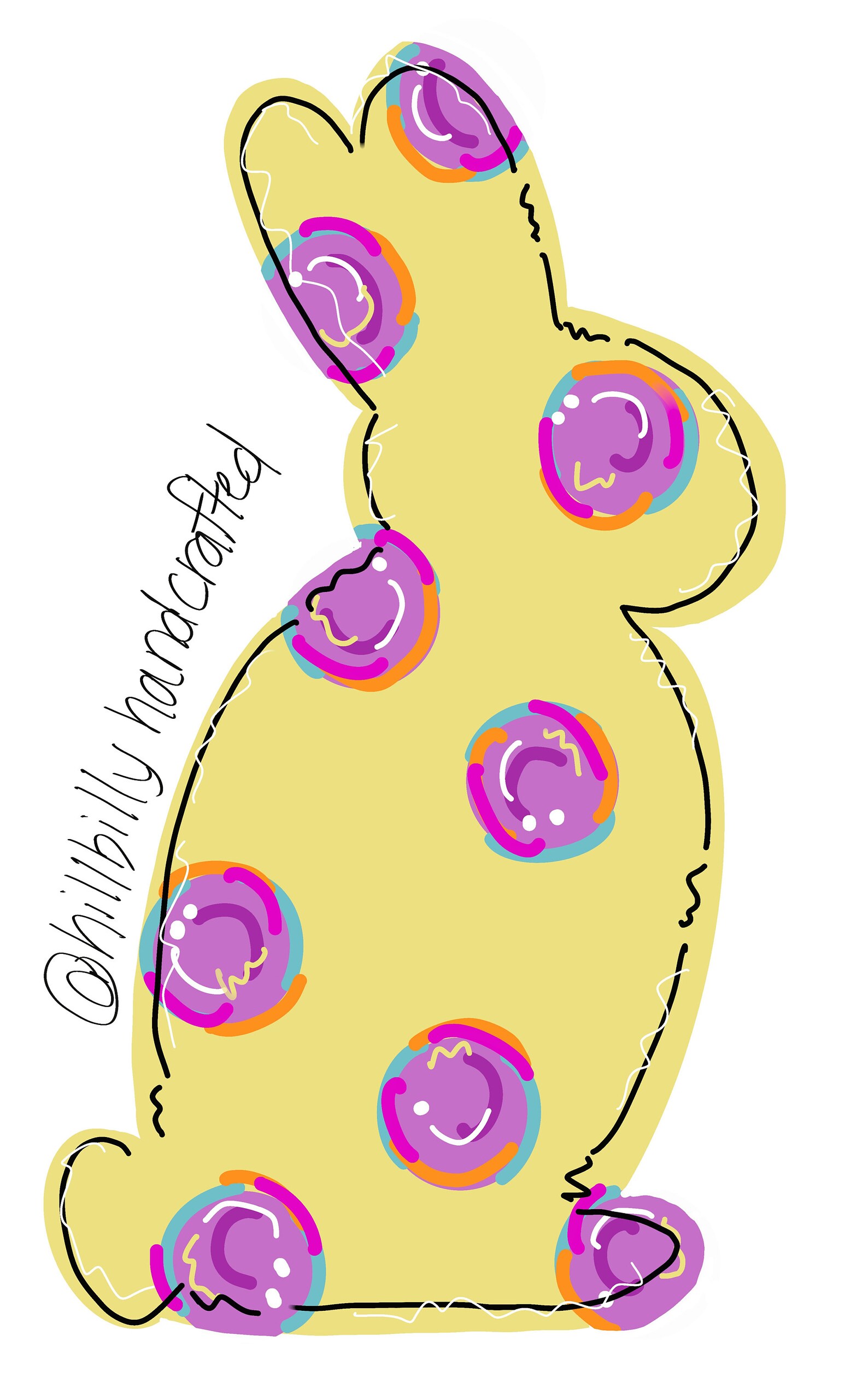 Easter Door Hanger Template - Etsy