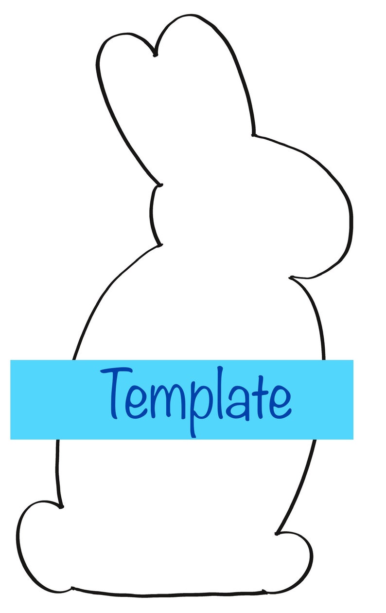 Easter Door Hanger Template - Etsy