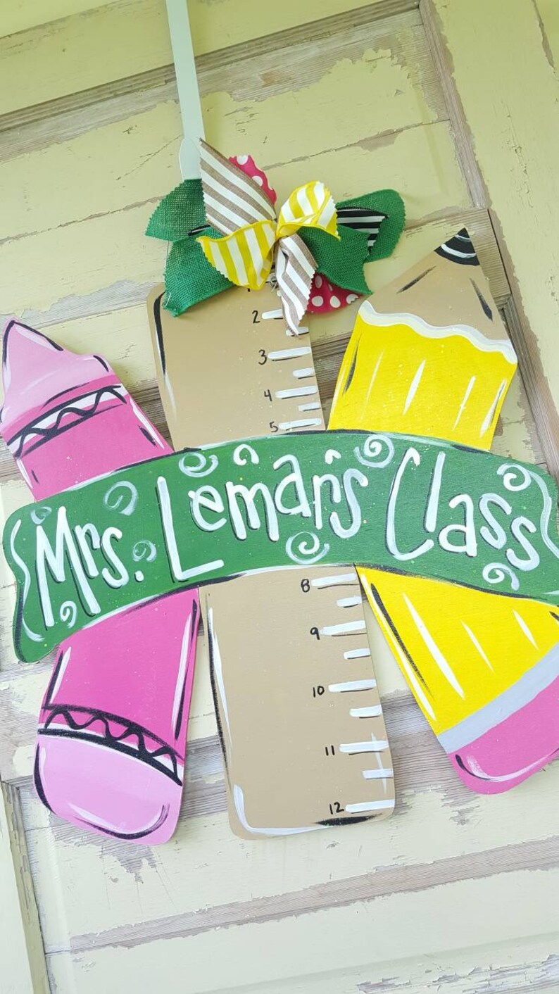 First Day of School Classroom Sign classroom Decor teacher - Etsy