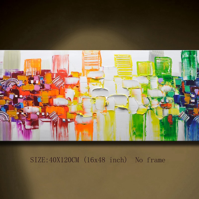 Horizontal Abstract - Etsy