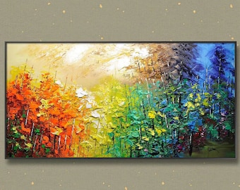 Heavy Textured Wall Art - Etsy