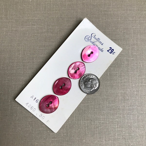 Hot Pink Buttons - Etsy