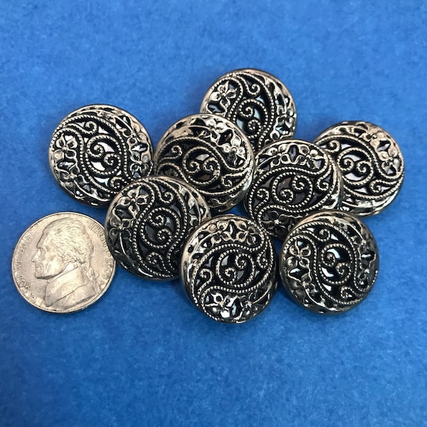 Filigree Silver - Etsy