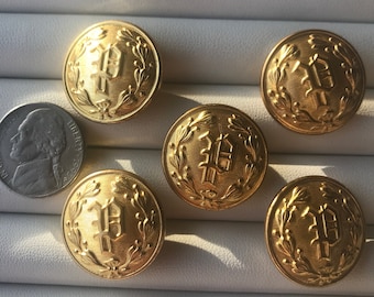 Metal Uniform Buttons - Etsy