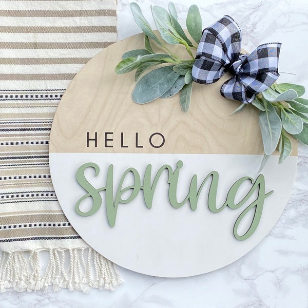 Hanging Check in Sign - Etsy
