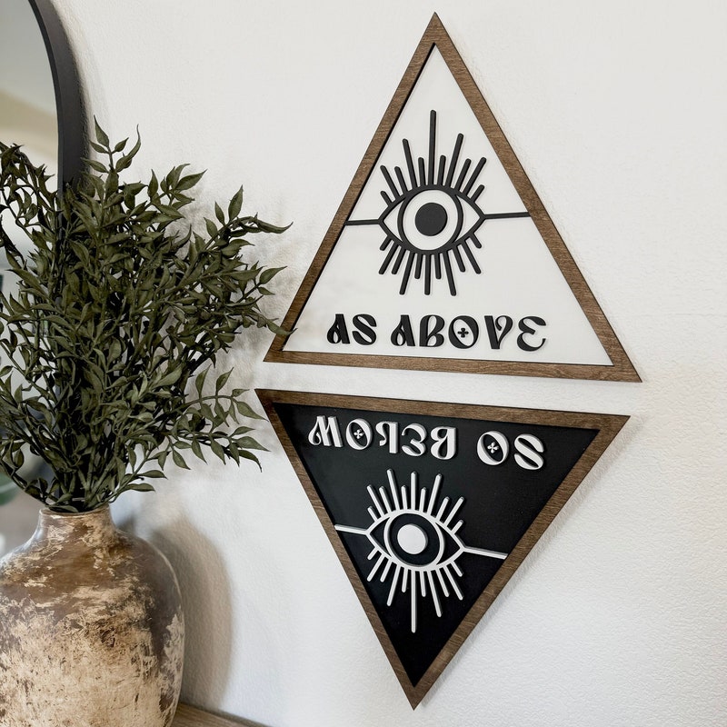 As Above so Below - Etsy