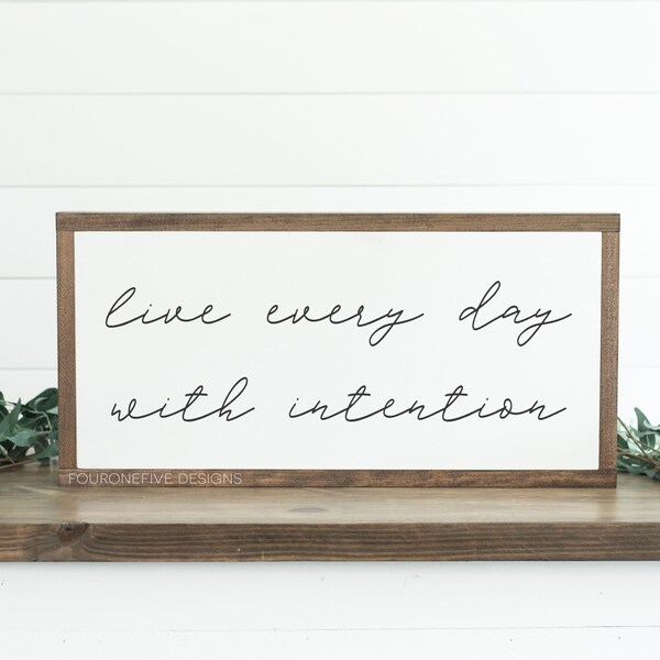 Live Every Day Sign - Etsy