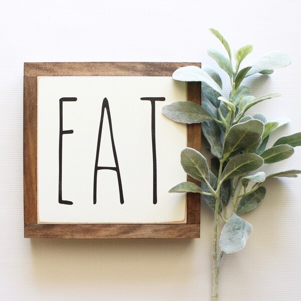 Eat Sign - Etsy