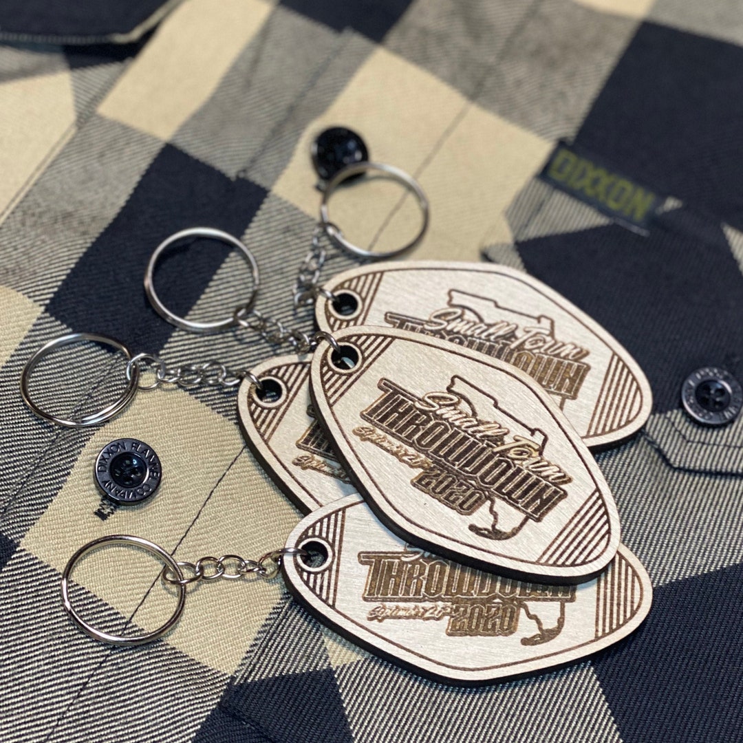 Car and Truck Show Commemorative Keychain, Custom Show Logo Keychain ...