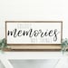 Collect Memories Sign Wood Sign Wood Wall Art Farmhouse - Etsy