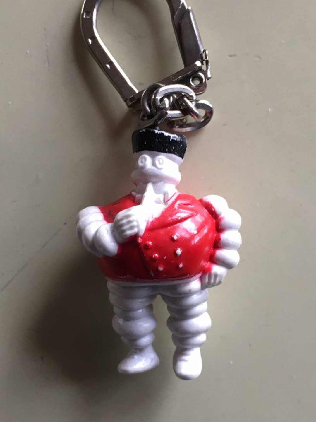 Vintage MICHELIN MAN Mascot Keychain Original Circa 1950's/60's Vespa ...