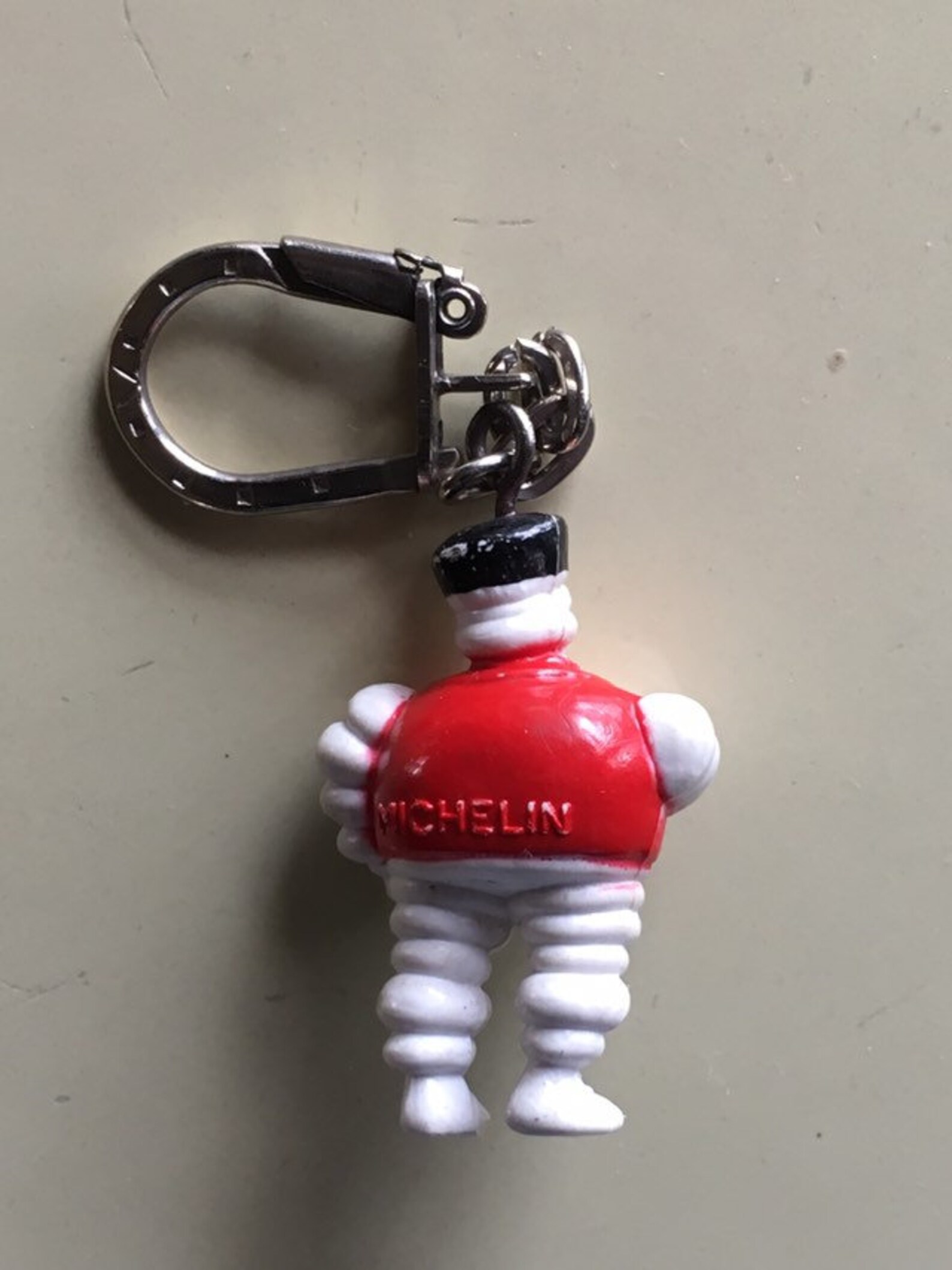 Vintage MICHELIN MAN Mascot Keychain Original Circa 1950's/60's Vespa ...