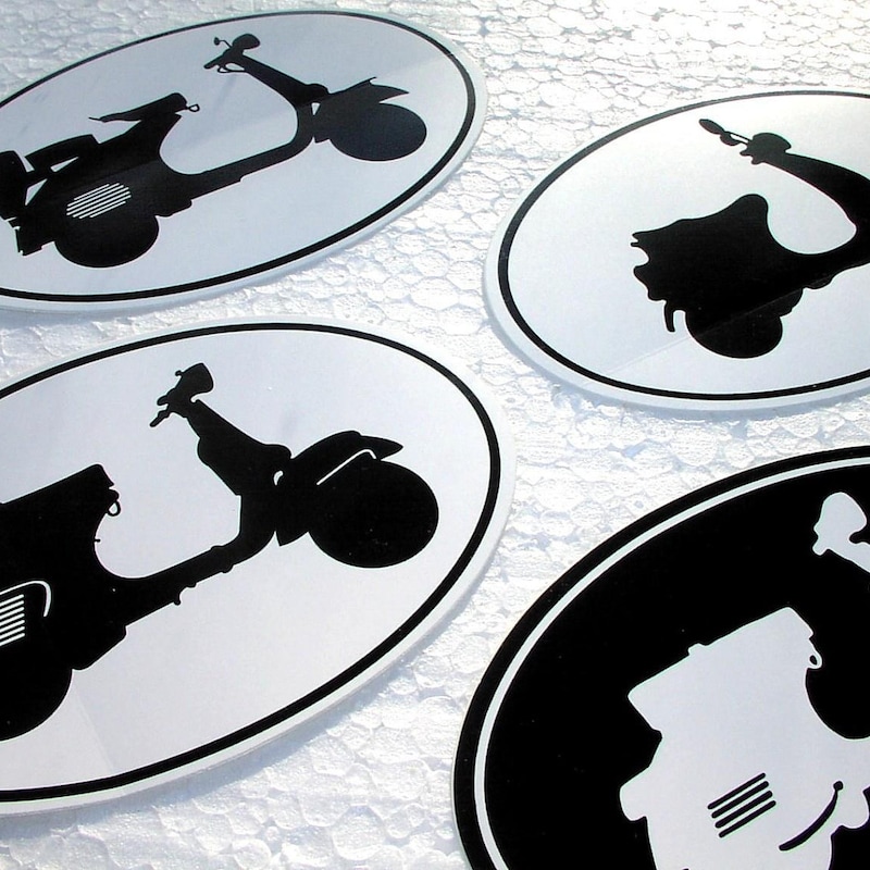 Custom Vespa Decals - Etsy