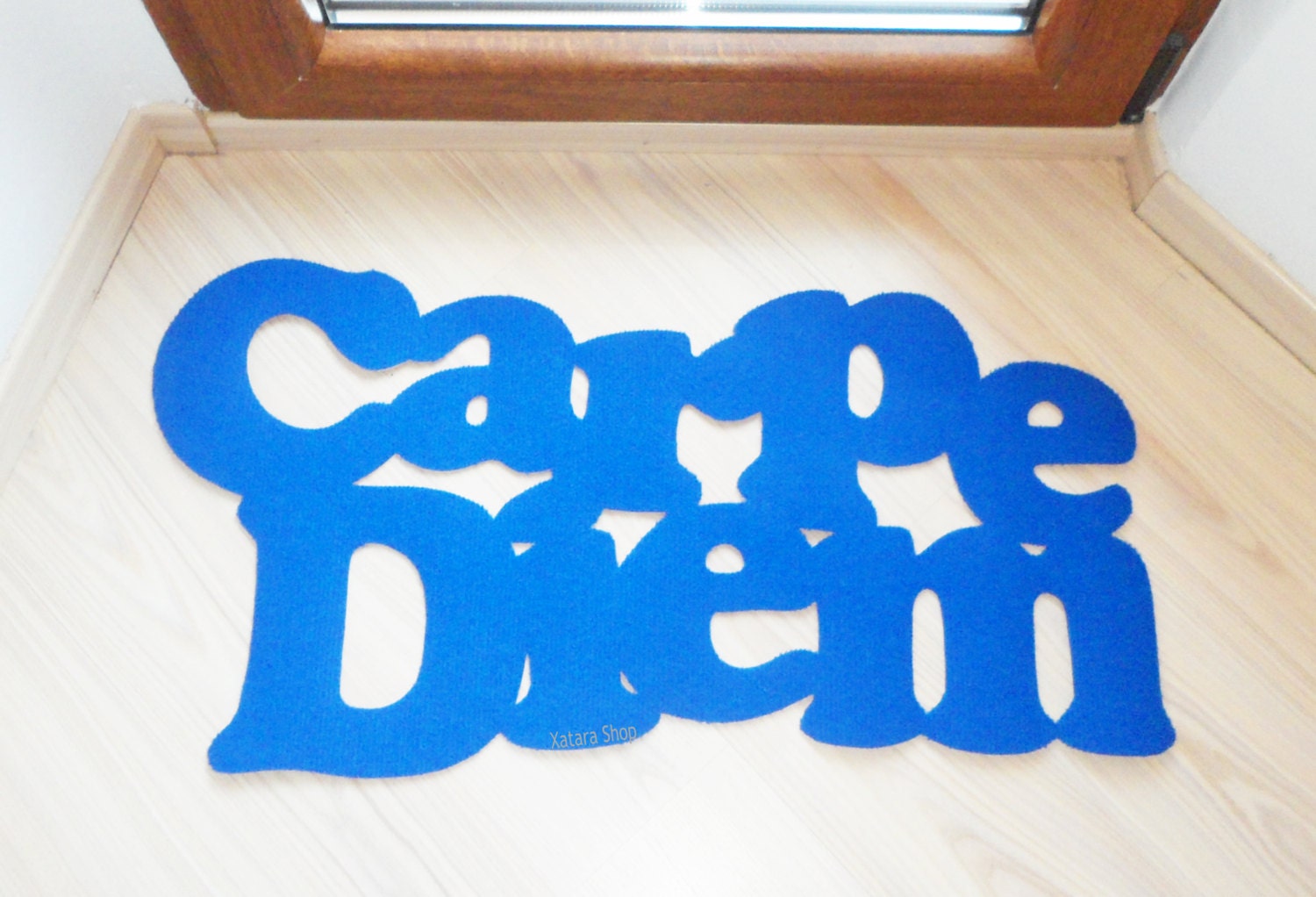 Carpe Diem Welcome Mat Custom Doormat. Positive Sign: - Etsy
