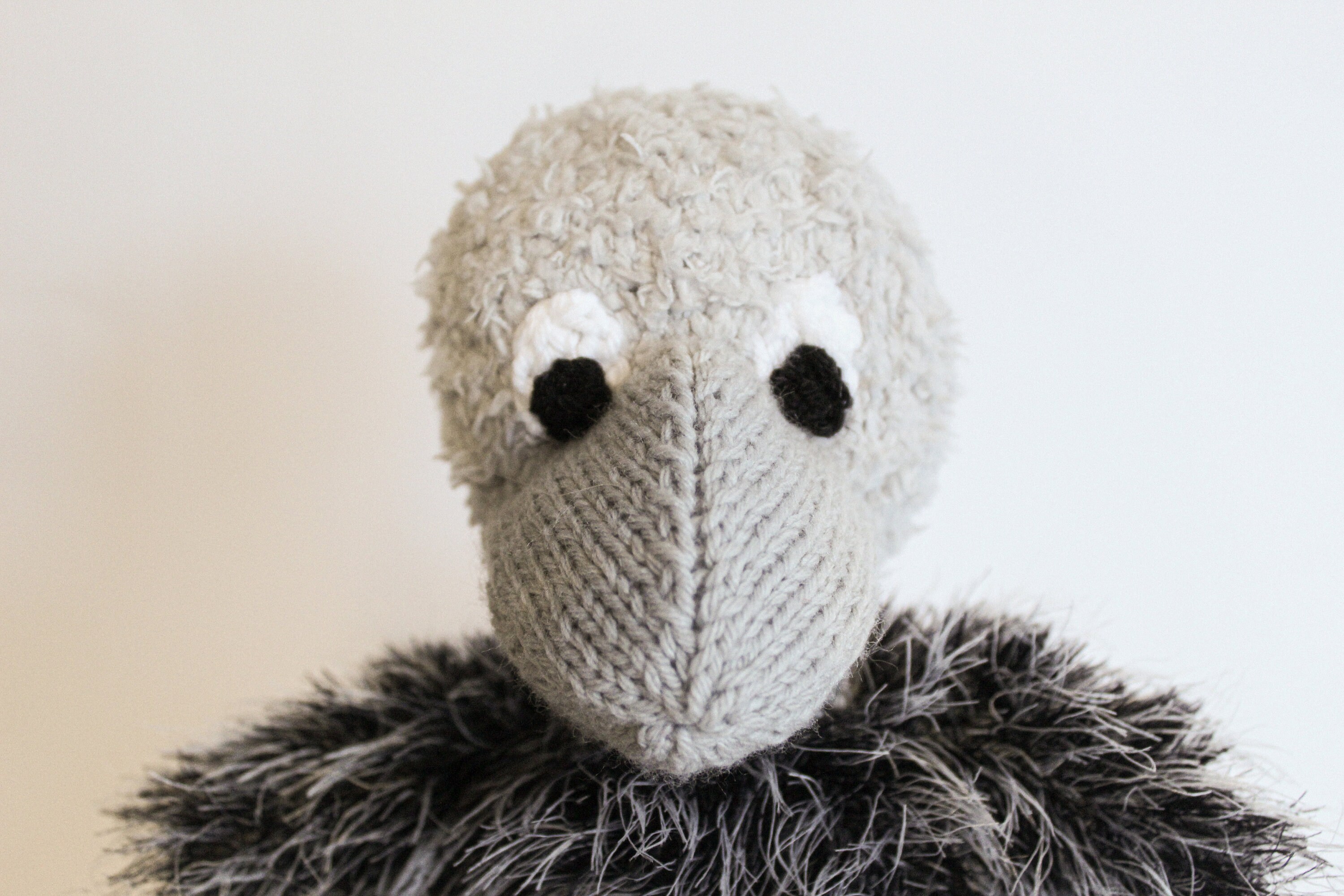 Oscar the Ostrich Chick Knitting Pattern PDF - Etsy