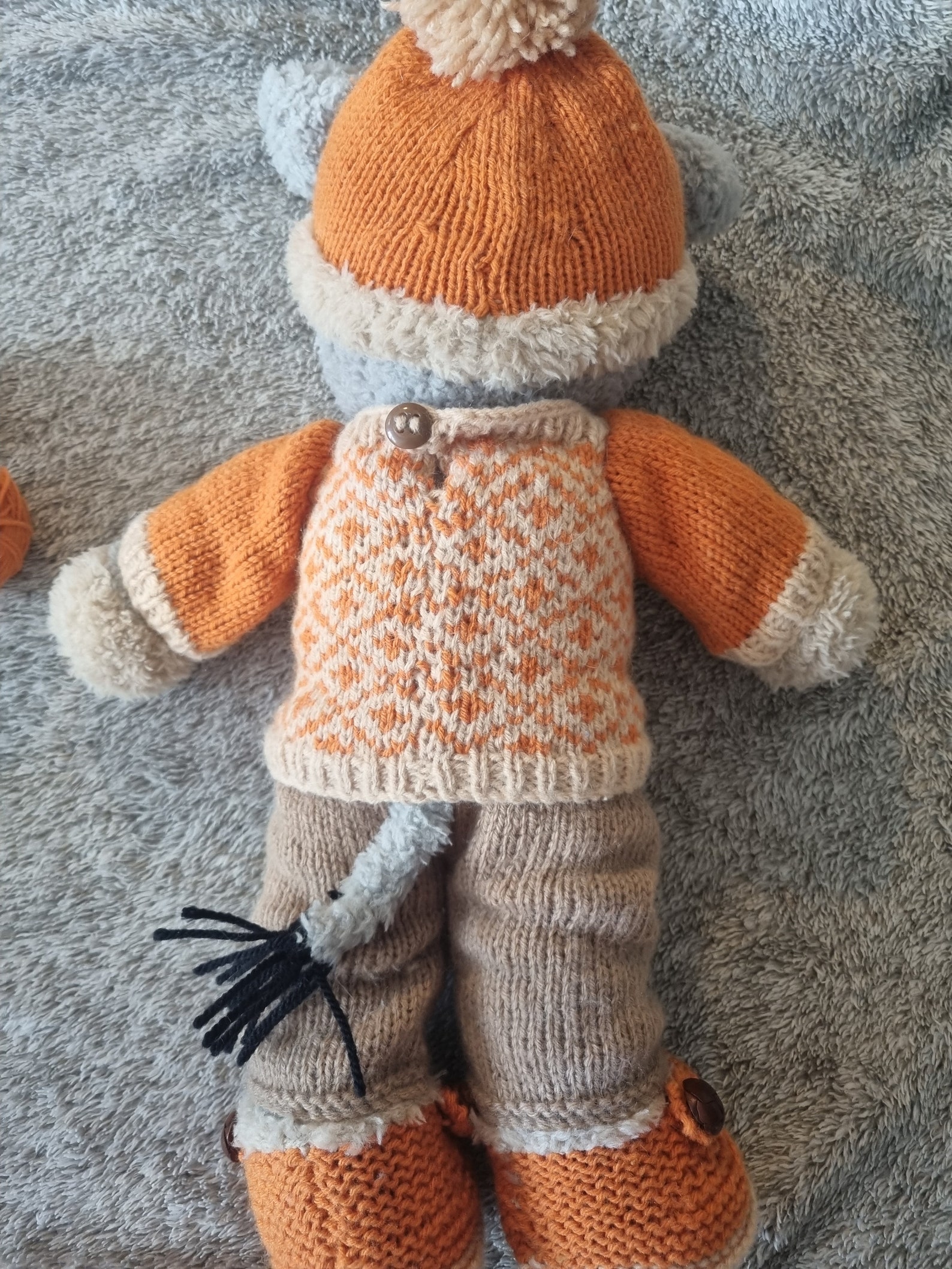 Desmond the Donkey Knitted PDF Pattern Instructions - Etsy